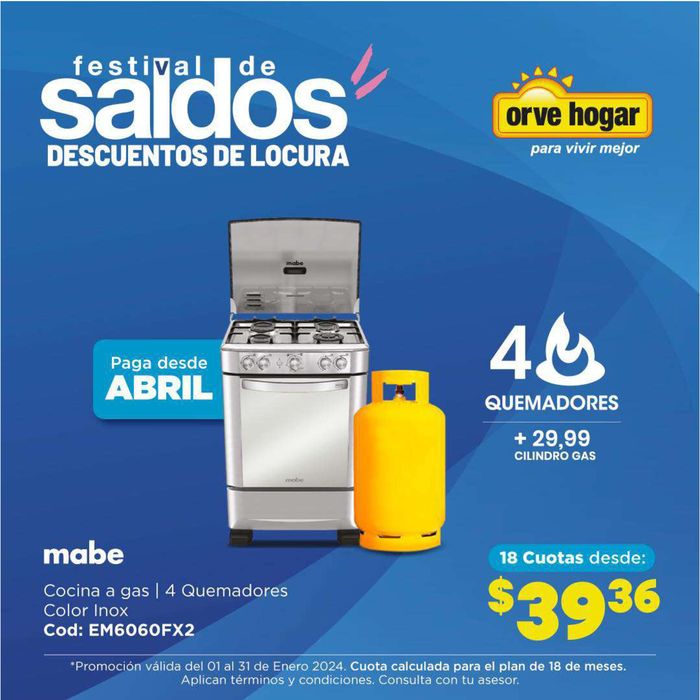 Orve Hogar | Catálogos y Promociones Enero 2024 | Tiendeo